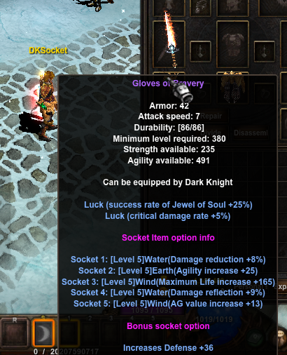 Thông tin về hệ thống socket, các loại seed sphere và bonus socket tại ...